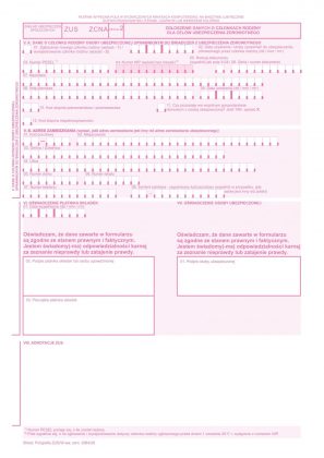 ZUS ZCNA – formularz z umówieniem - Poradnik Biznesu PL